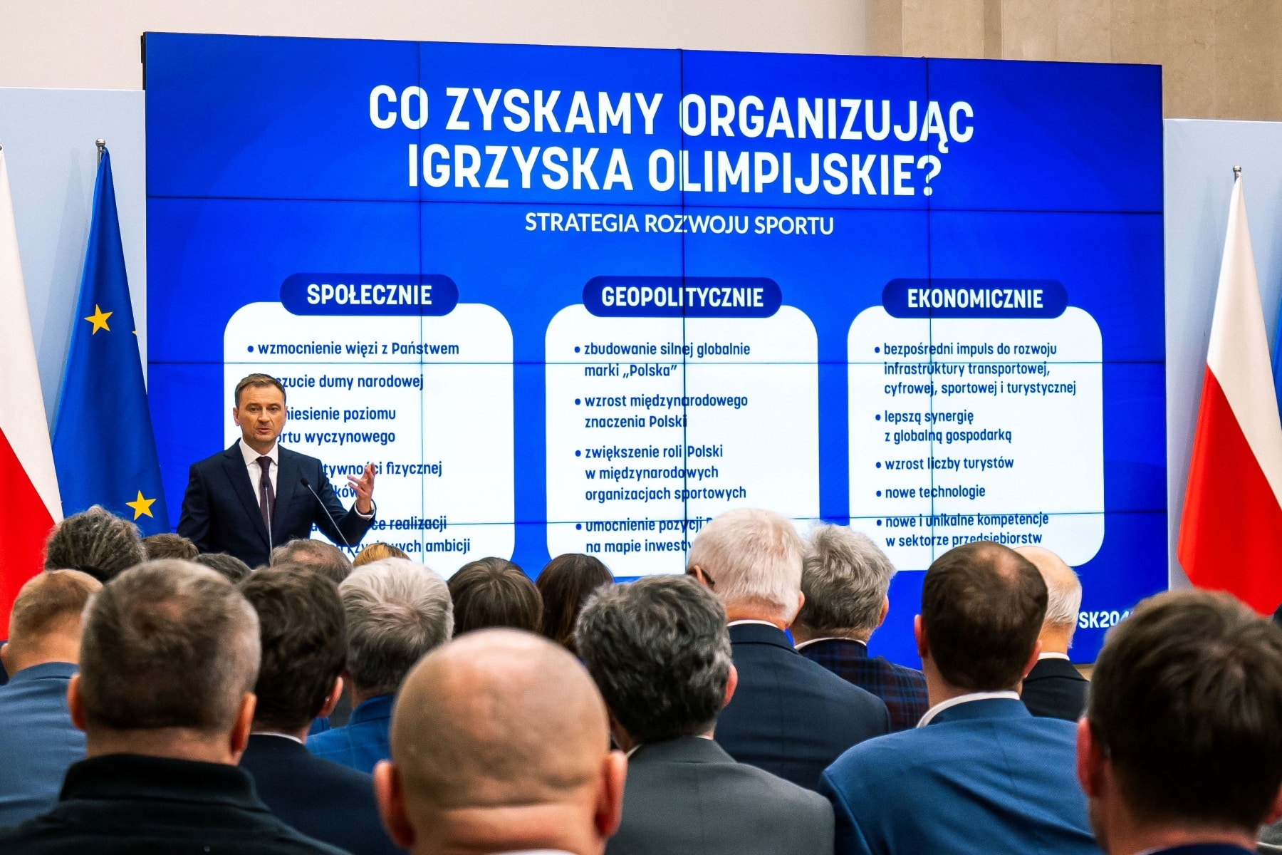 Jest plan na igrzyska 2040 w Polsce. "Projekt możliwy do realizacji"